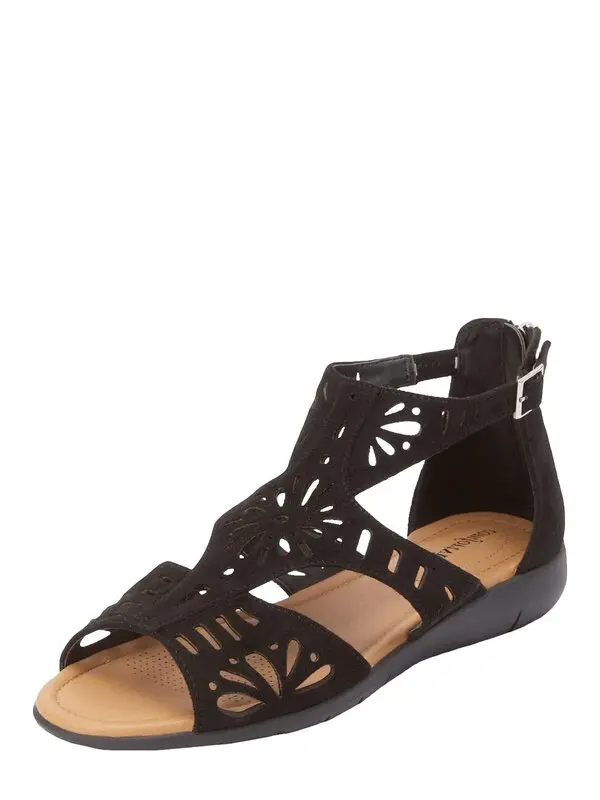 COMFORTVIEW The Milana Sandal - Black