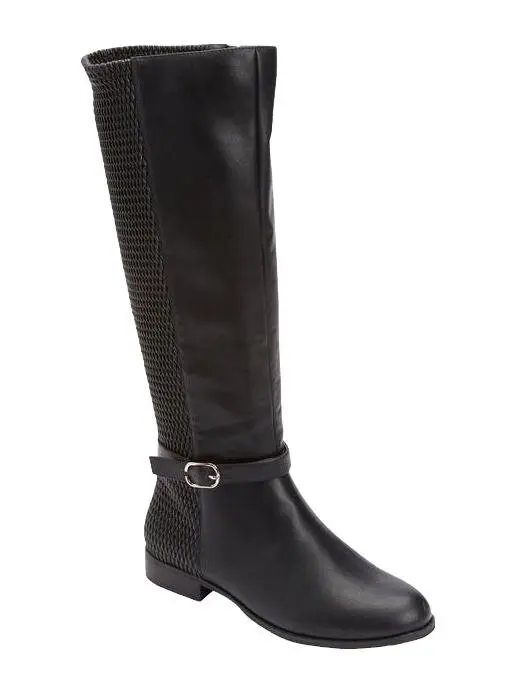 COMFORTVIEW The Reeve Tall Wide Calf Boot - Black