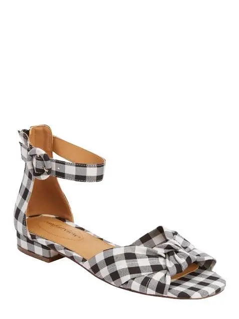 COMFORTVIEW The Ansley Sandal - Gingham