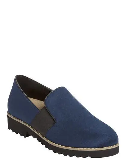 COMFORTVIEW Taren Slip-on Flat - Evening Blue