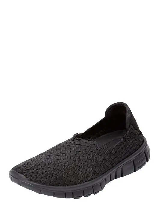 COMFORTVIEW Ria Slip On Sneaker - Black