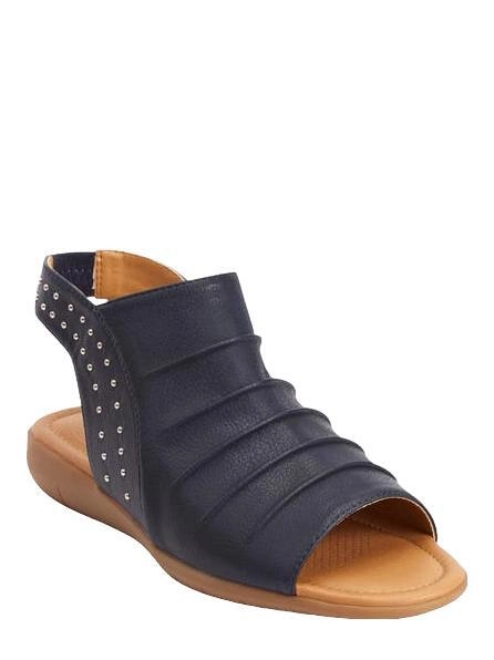 COMFORTVIEW Alanna Sandals - Navy