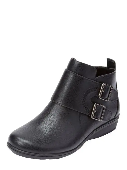 COMFORTVIEW The Amberly Shootie With Buckle Accent - Black