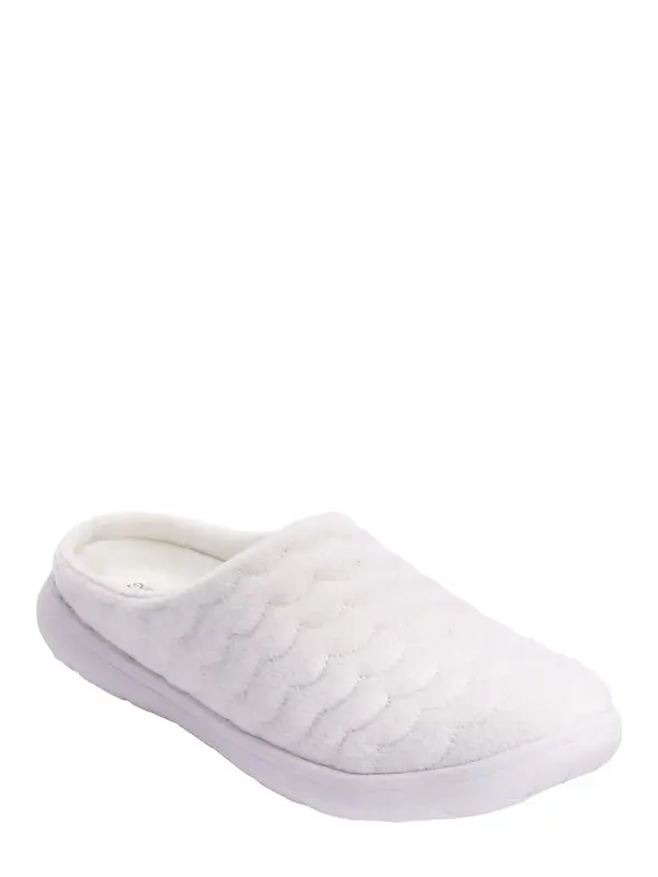 COMFORTVIEW Collins Quilted Slip-on Sneakers - White