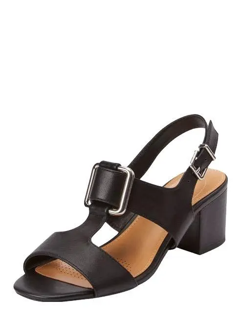 COMFORTVIEW The Simone Sandal - Black