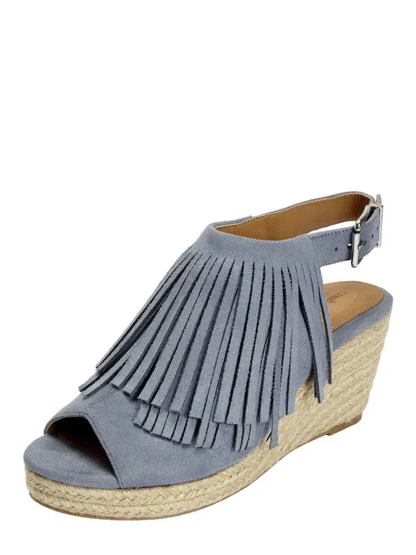 COMFORTVIEW The Diane Espadrille - Chambray