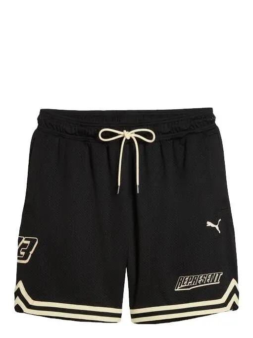 PUMA X Represent Mesh Basketball Shorts - Puma Black