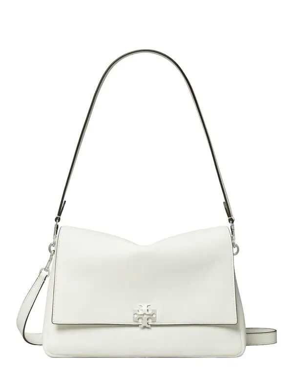 Tory Burch Leather Shoulder Bag - Bianco