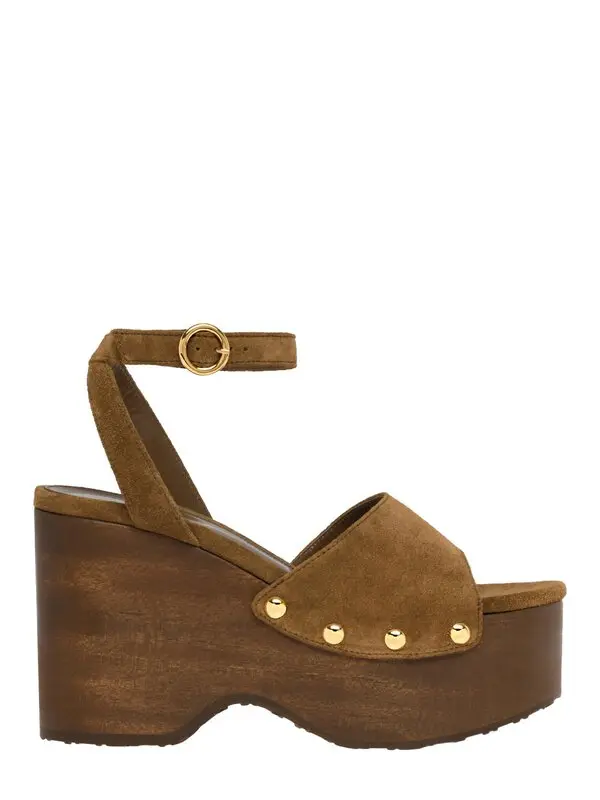 GIANVITO ROSSI Ardèa Wedge - Brown