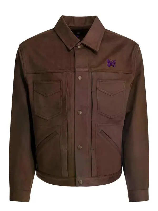 Needles Flap-pocket Jacket - Brown