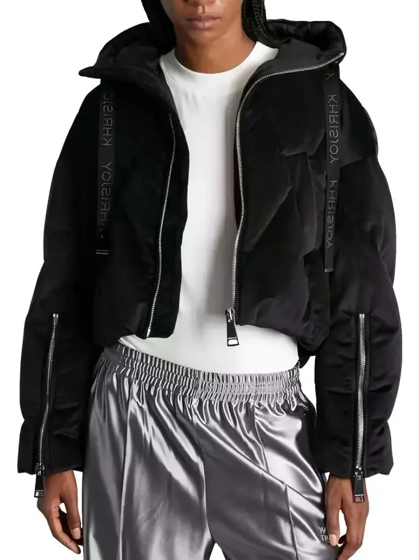 Khrisjoy Hooded Zip Jacket - Black