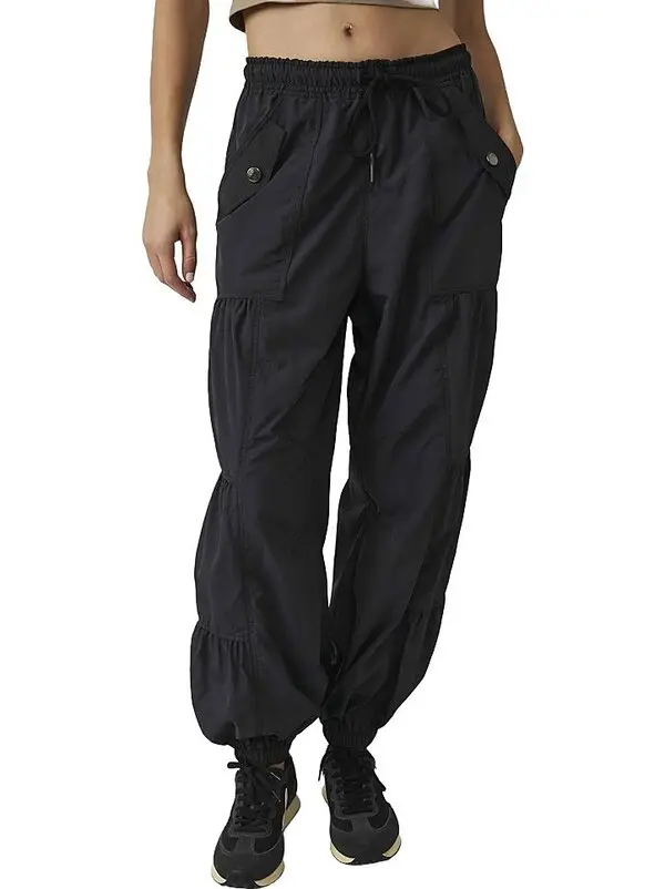 Free People Set Me Free Pants - Black