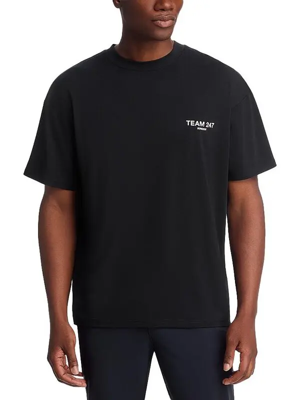 REPRESENT Team 247 Oversized Tee - Jet Black