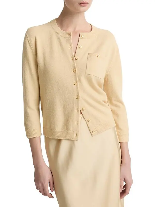 Vince Pocket Cardigan - Chamomile