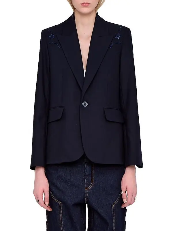 Zadig&Voltaire Vavy Blazer - Encre
