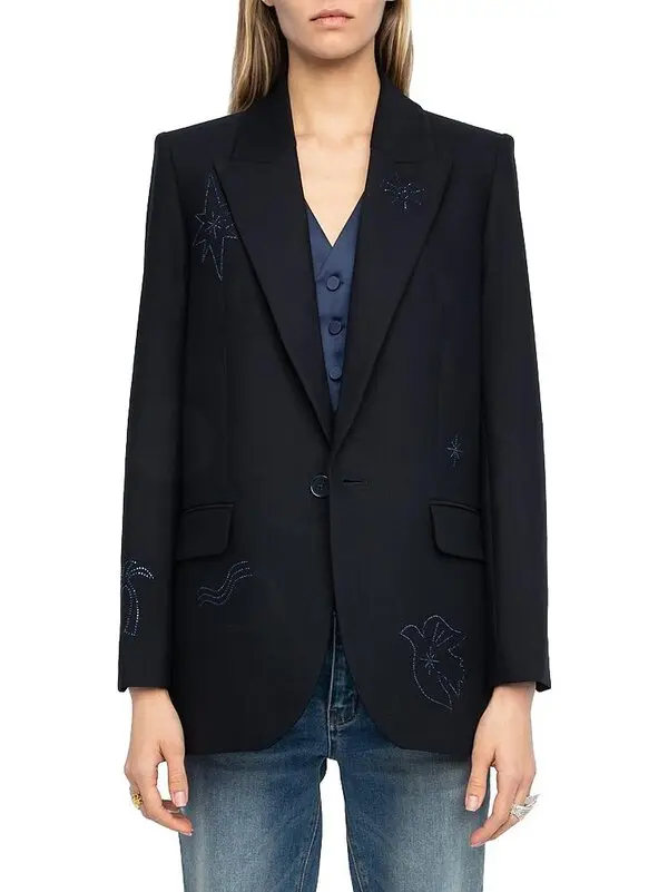Zadig&Voltaire Vival Blazer - Marine