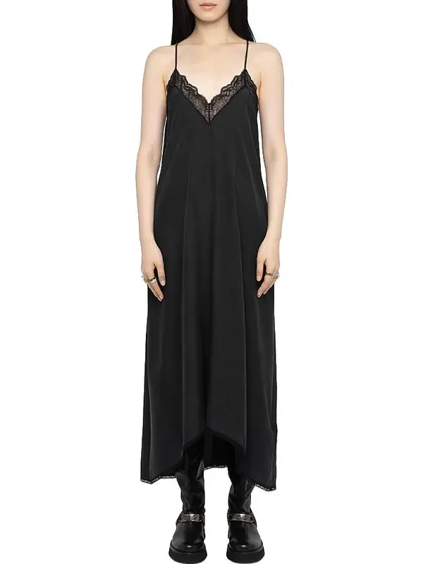Zadig&Voltaire Risty Silk Dress - Black