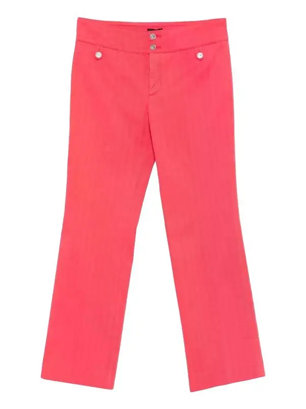 Etro Front-pocket Straight Trousers - Pink