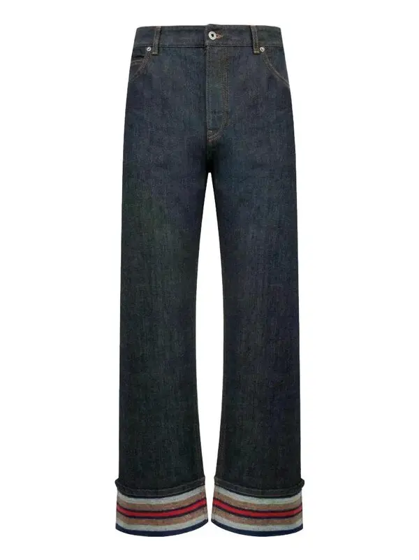 Loewe Turn-up Jeans - Blue