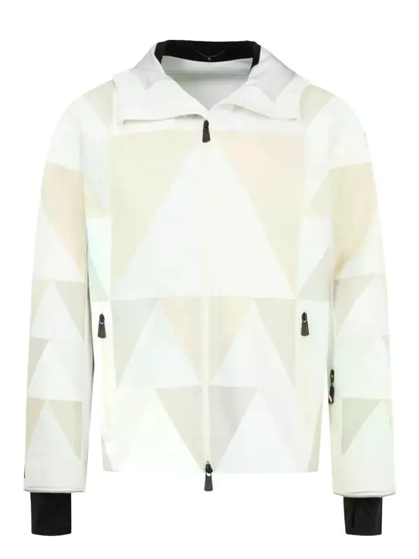 Moncler Valserine Geometric Valsérine Jacket - White
