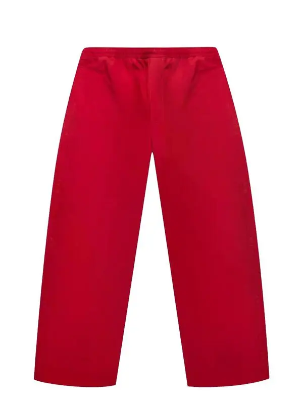 JORDAN Elasticated-waistband Track Pants - Red