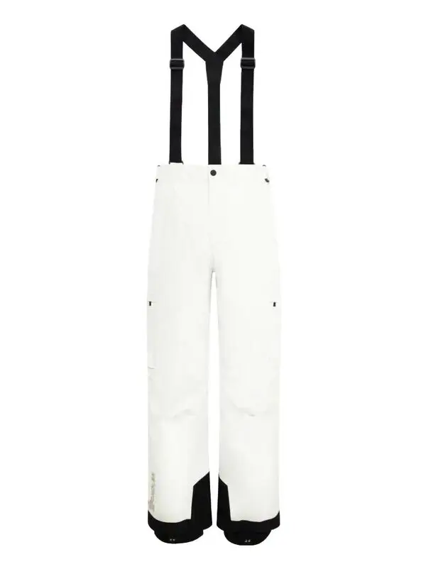 Moncler Cargo Ski Trousers - White