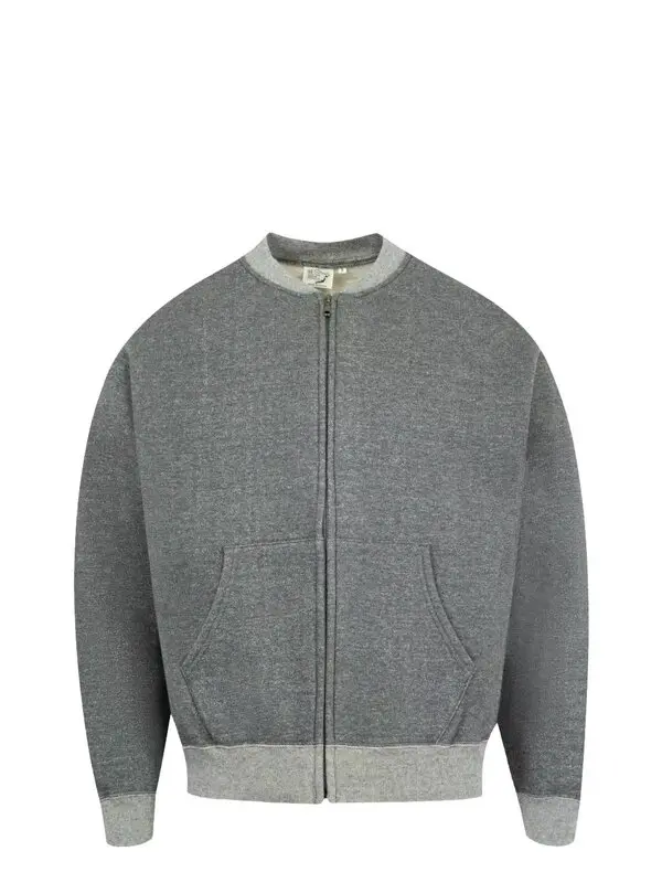 ORSLOW Front-zip Sweatshirt - Grey