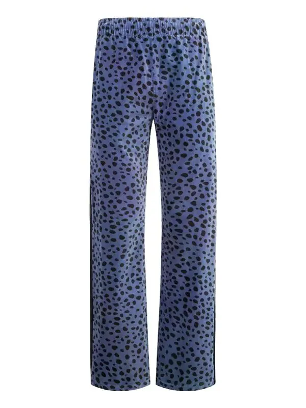 PLEASURES Animal-print Trousers - Blue