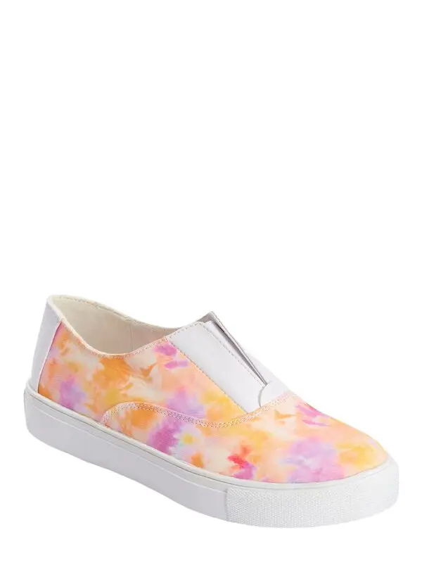 COMFORTVIEW Maisy Slip-on Sneakers - Warm Tie Dye