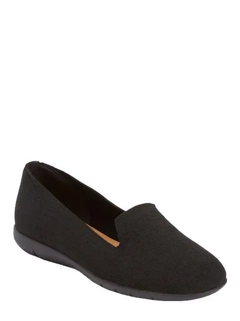 COMFORTVIEW The Madie Slip On Flat - Black