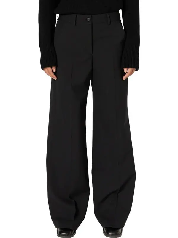 Gerard Darel Clarisse Wide Leg Suit Pants - Black