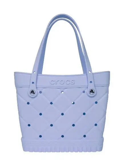 CROCS Medium Quilted Tote - Blue Haze