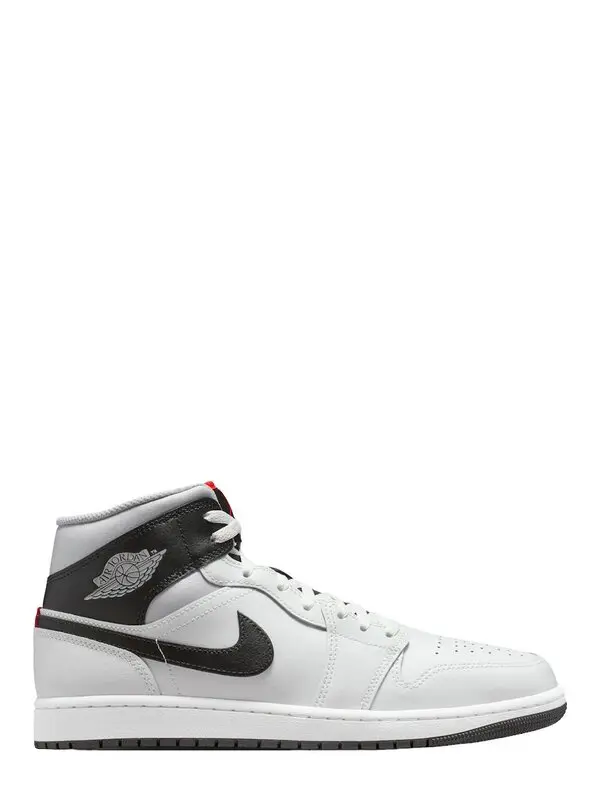 JORDAN 1 Mid White Infrared Sneakers - Summit White/neutral Grey/infrared 23