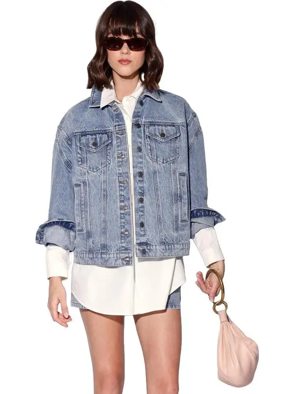 Walter Baker Eryn Denim Jacket - Light Wash