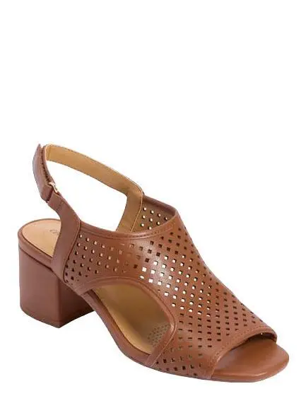 COMFORTVIEW The Wells Sandal - Cognac
