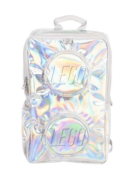 Lego Brick Backpack - Silver