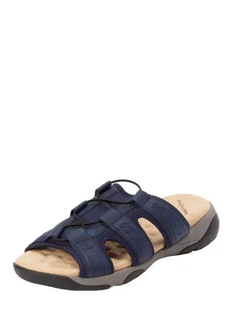 COMFORTVIEW Lexy Mule Sandal - Navy