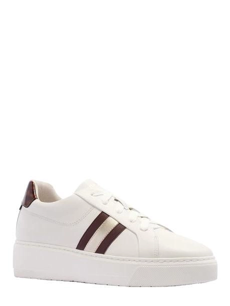 FRANKIE4 Riley Ii Platform Sneaker - White/cherry