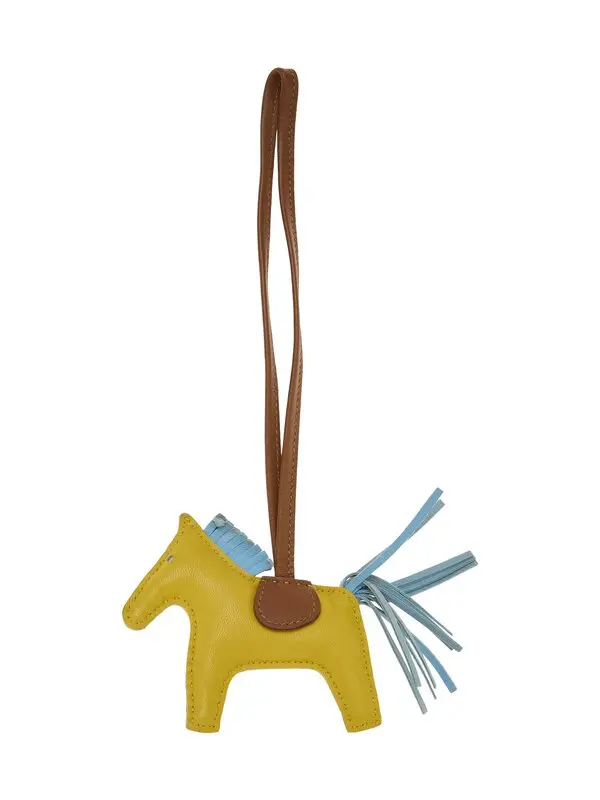 Hermès Rodeo Bag Charm - Jaune De Naples