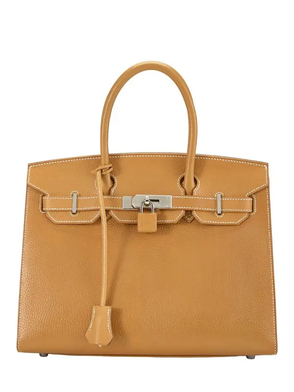 Hermès Natural Sable Vache Naturelle Grainée Birkin 30 - Naturalsable