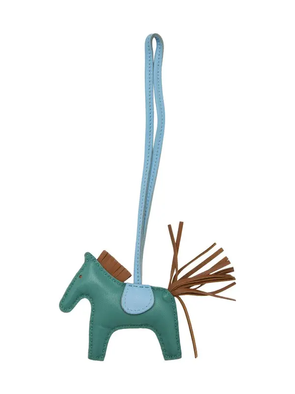 Hermès Multicolor Milo Rodeo Bag Charm - Green