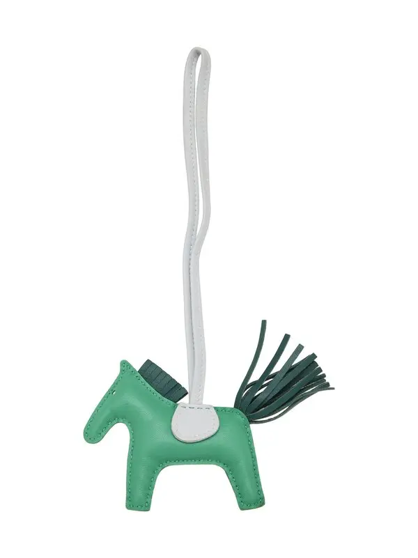 Hermès Multicolor Milo Rodeo Bag Charm - Green