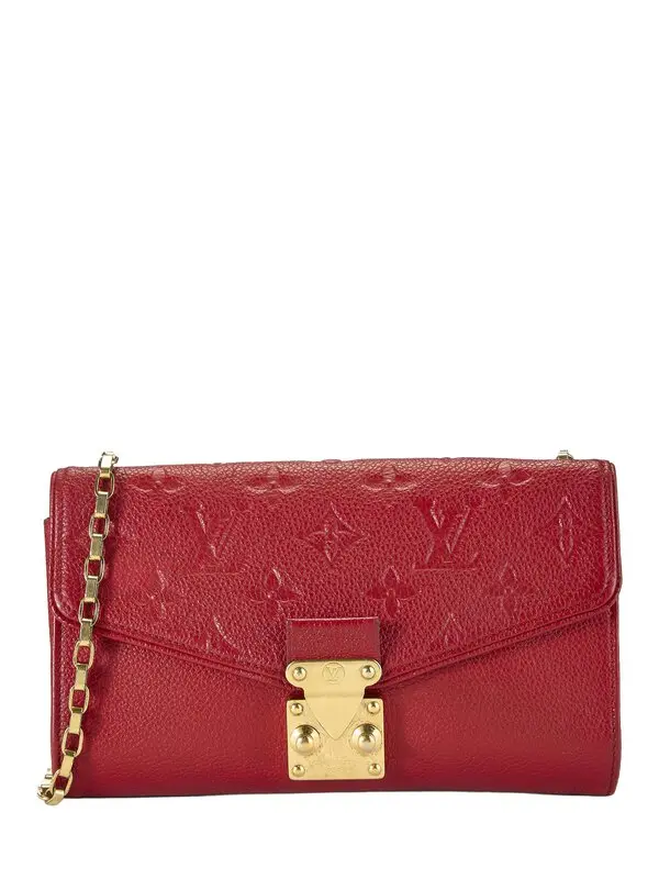 LOUIS VUITTON Saint Germain Shoulder Bag - Red