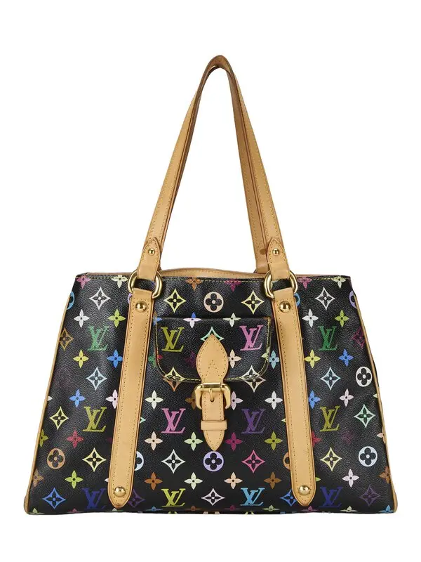 LOUIS VUITTON Takashi Murakami X Monogram Multicolore Aurelia - Black