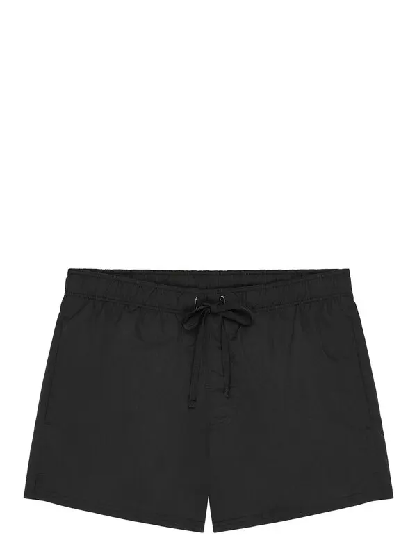 Givenchy Nylon Swim Shorts With Embroidery - Black