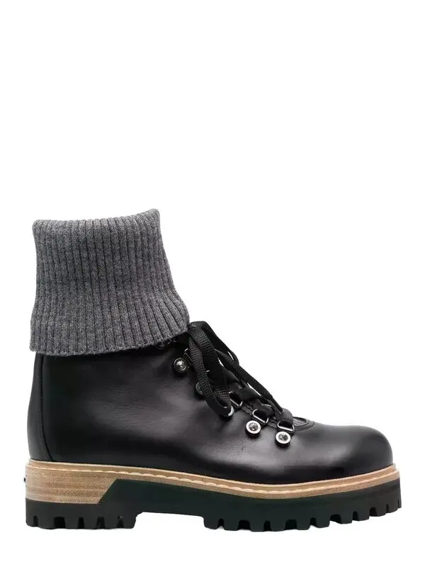 LE SILLA St. Moritz Ankle Boots - Black