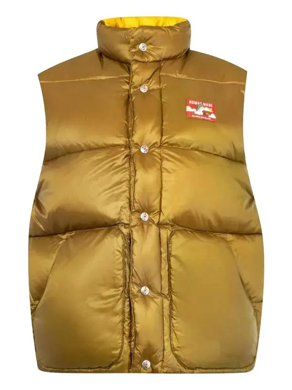 HUMAN MADE Reversible Gilet - Brown