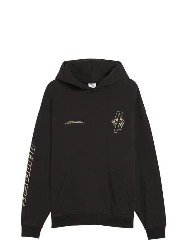 PUMA X Represent Oversized Hoodie - Black
