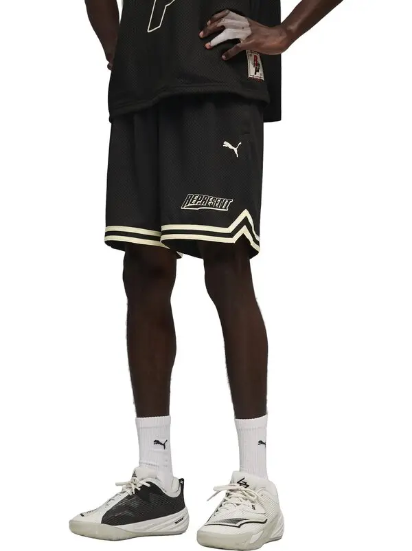 PUMA X Represent Oversized Shorts - Black