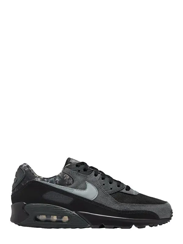 Nike Air Max 90 Realtree Edge Camo Sneakers - Black/dark Smoke Grey/metallic Cool Grey